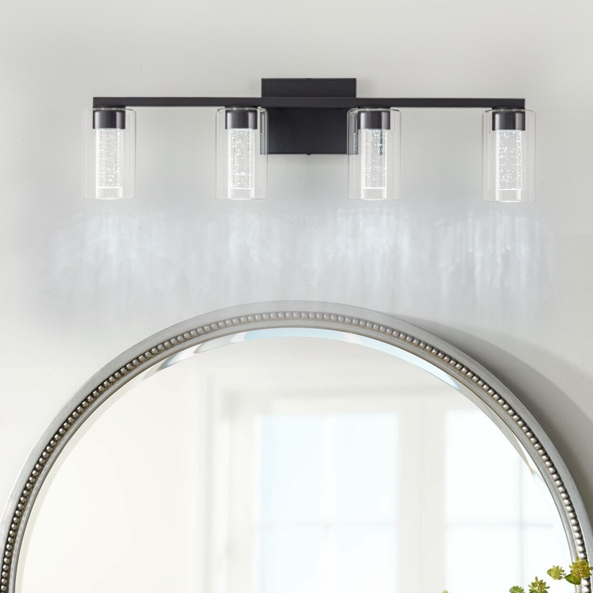 Ivy Bronx Koki 4 - Light Dimmable LED Vanity Lights Bathroom Vanity ...