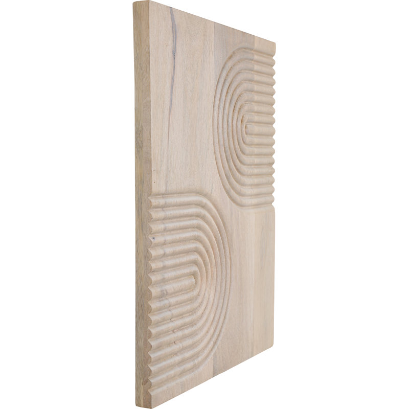 Wade Logan® Bridgie Passages Carved - Unframed Art on Wood | Wayfair