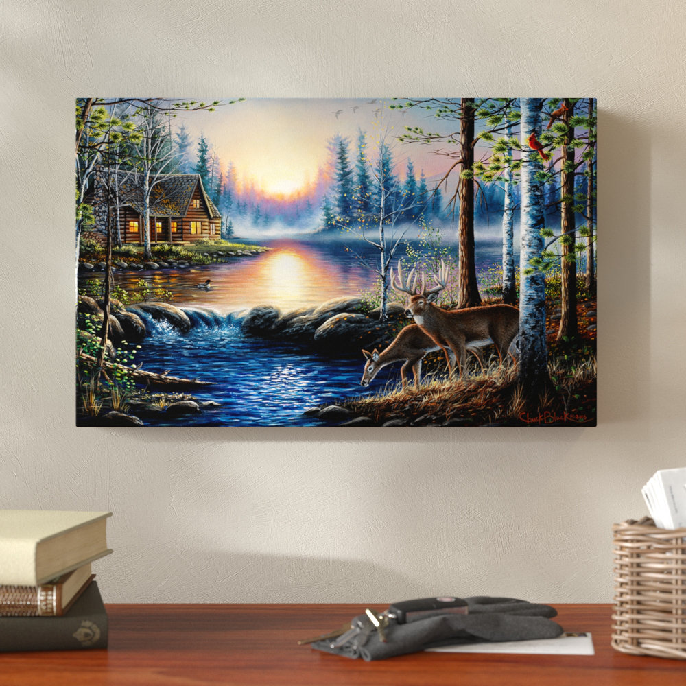 Millwood Pines Total Bliss by Chuck Black - Graphic Art Print on Canvas ...