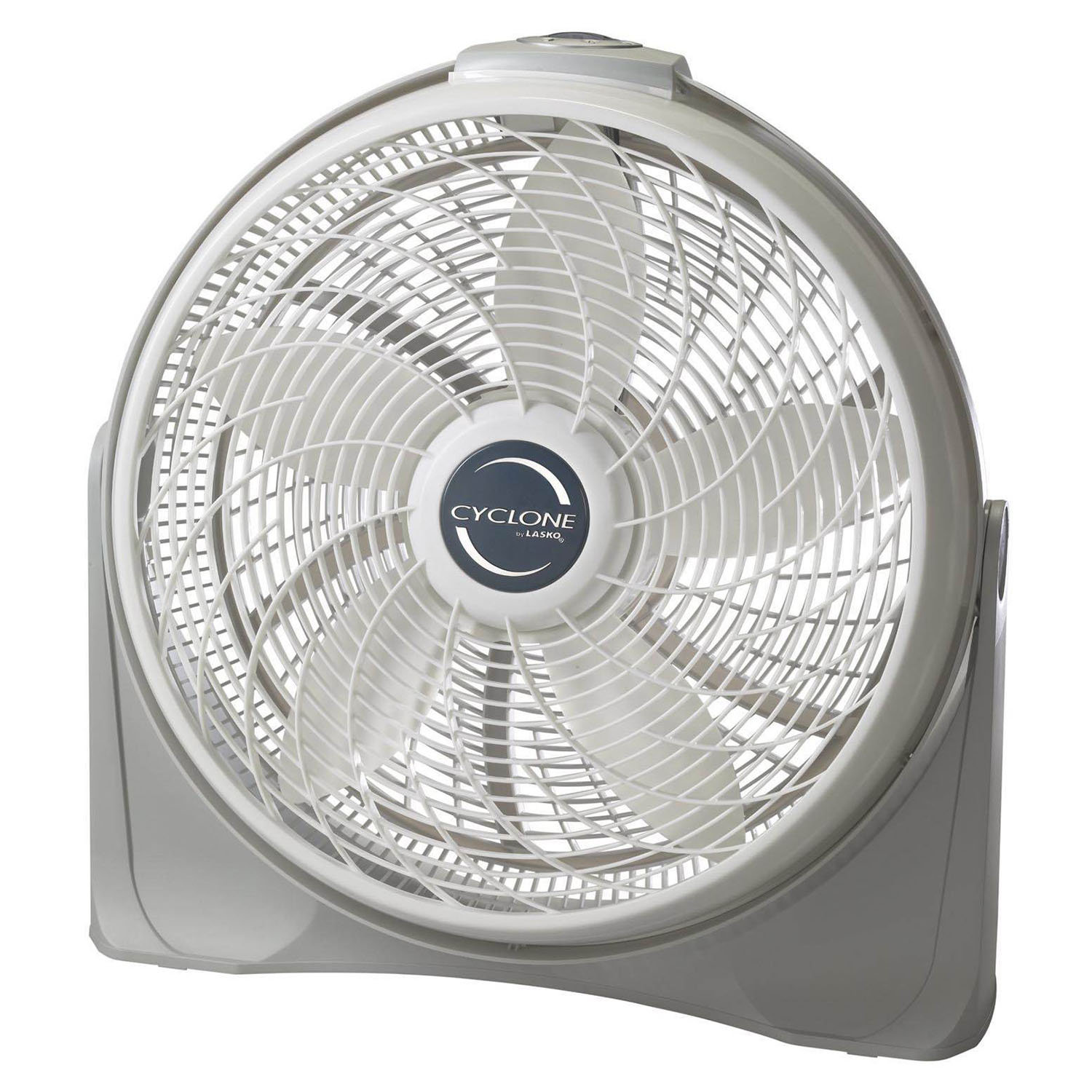 Lasko 20 Inch Cyclone Portable Full-Tilt Floor Or Wall Mount Pivoting ...