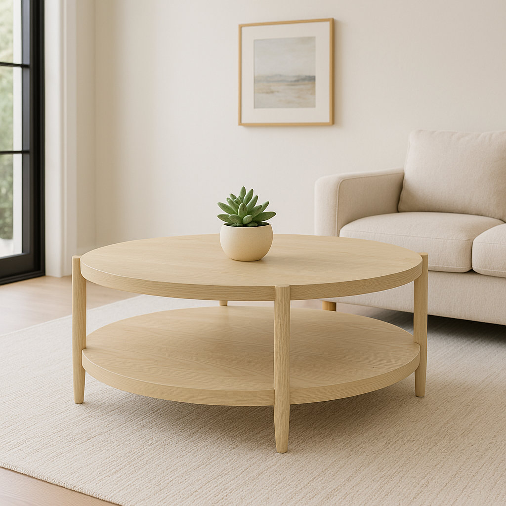 Joss & Main Reece Round Coffee Table | Wayfair