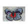 Brambly Cottage Blue/Red Butterfly by Kim Winberry - Wrapped Canvas ...