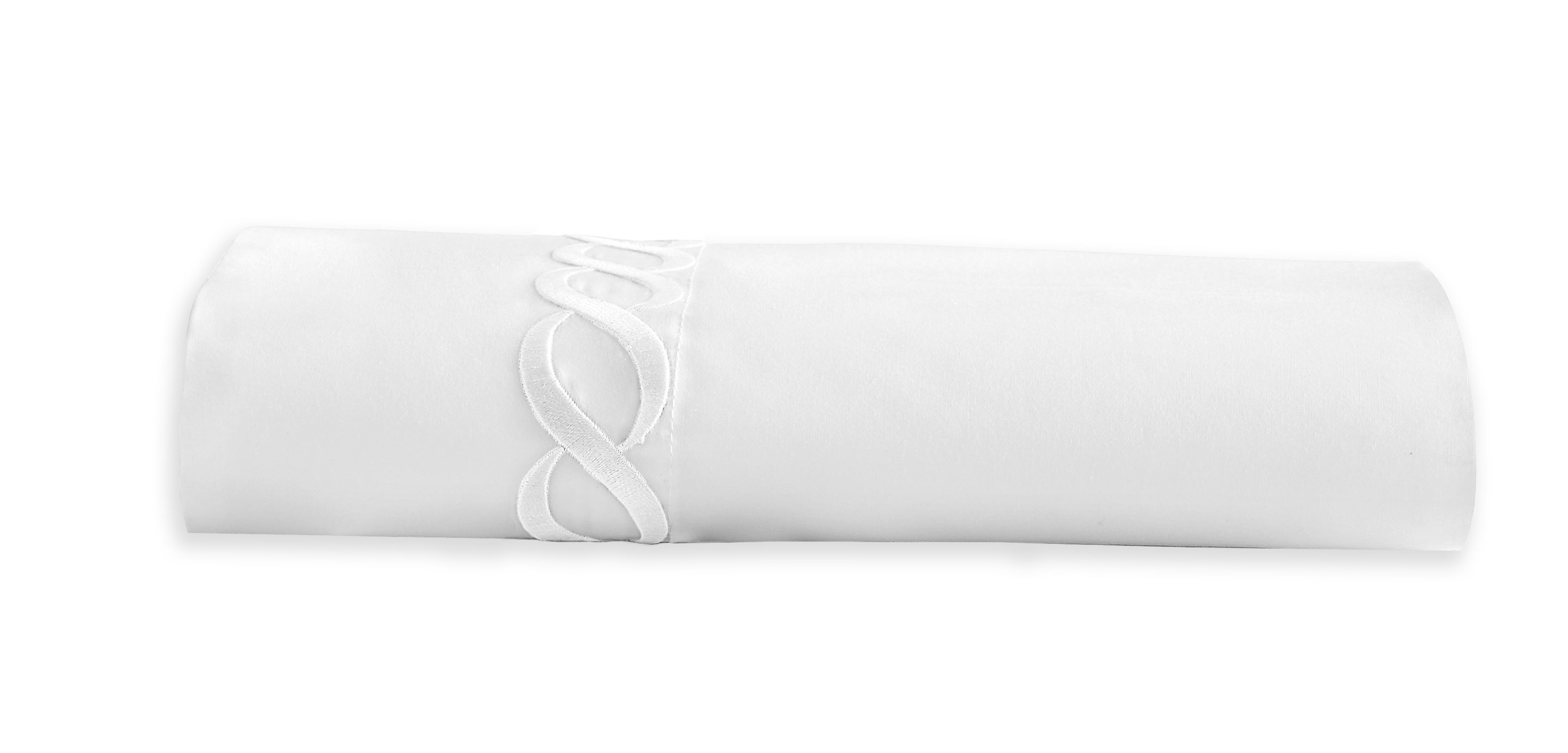 Birch Lane™ Leno 300 Thread Count Cotton Blend Percale Flat Sheet | Wayfair