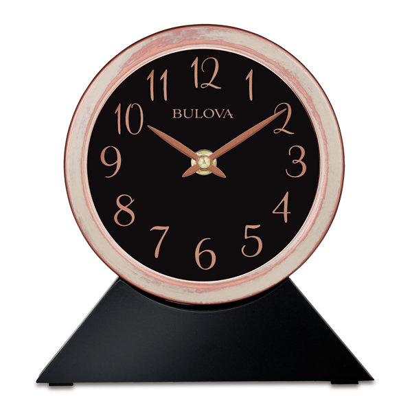 Ebern Designs 7.25'' H Solid Wood Floor Clock | Wayfair