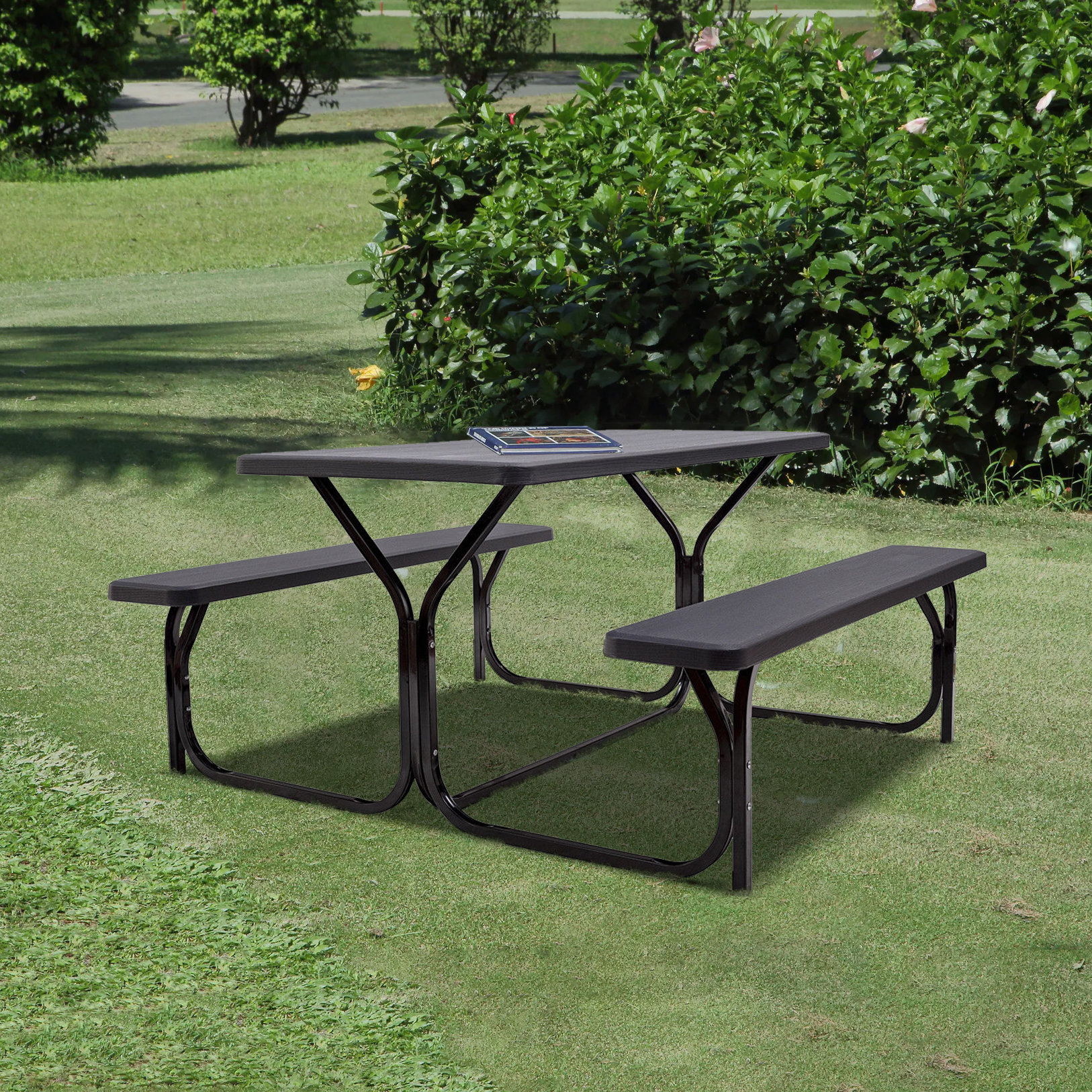 Arlmont & Co. Bocanegra Picnic Table & Reviews | Wayfair