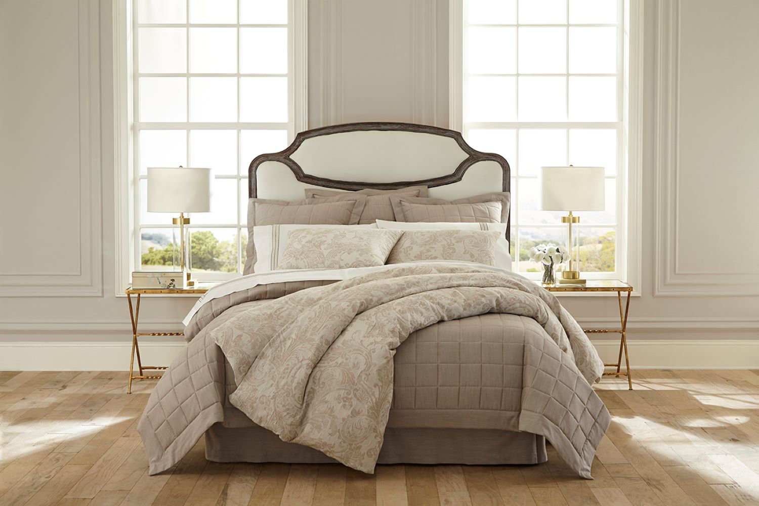 Home Treasures Linens Medici Cotton/Wool Duvet Cover | Wayfair