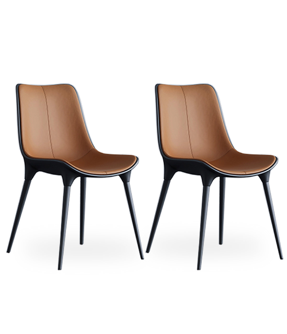 Corrigan Studio® Italian Minimalist Scratch-Resistant Leather Backrest ...