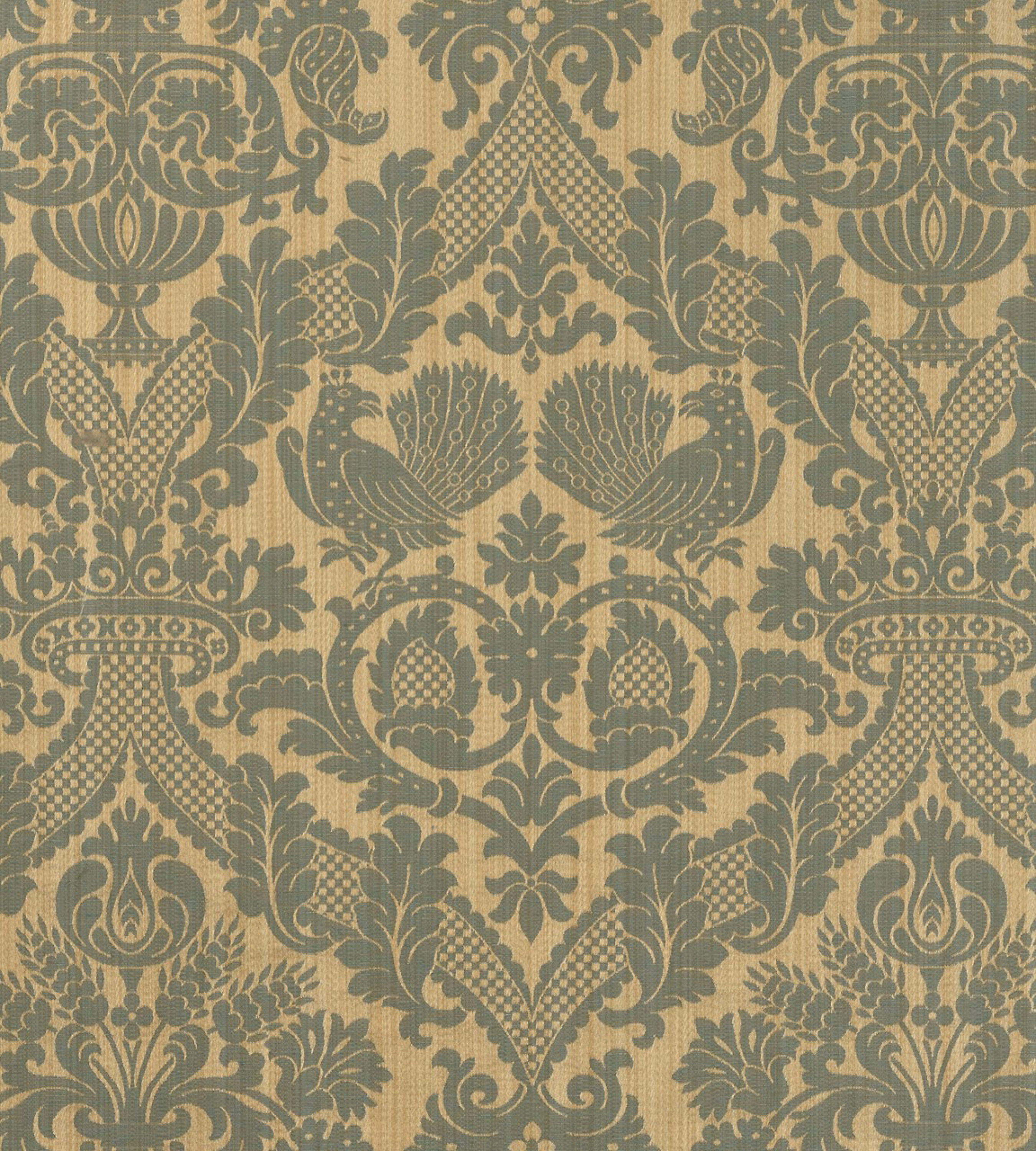 The House of Scalamandre Damas Tanlay Linen Blend Fabric - Wayfair Canada