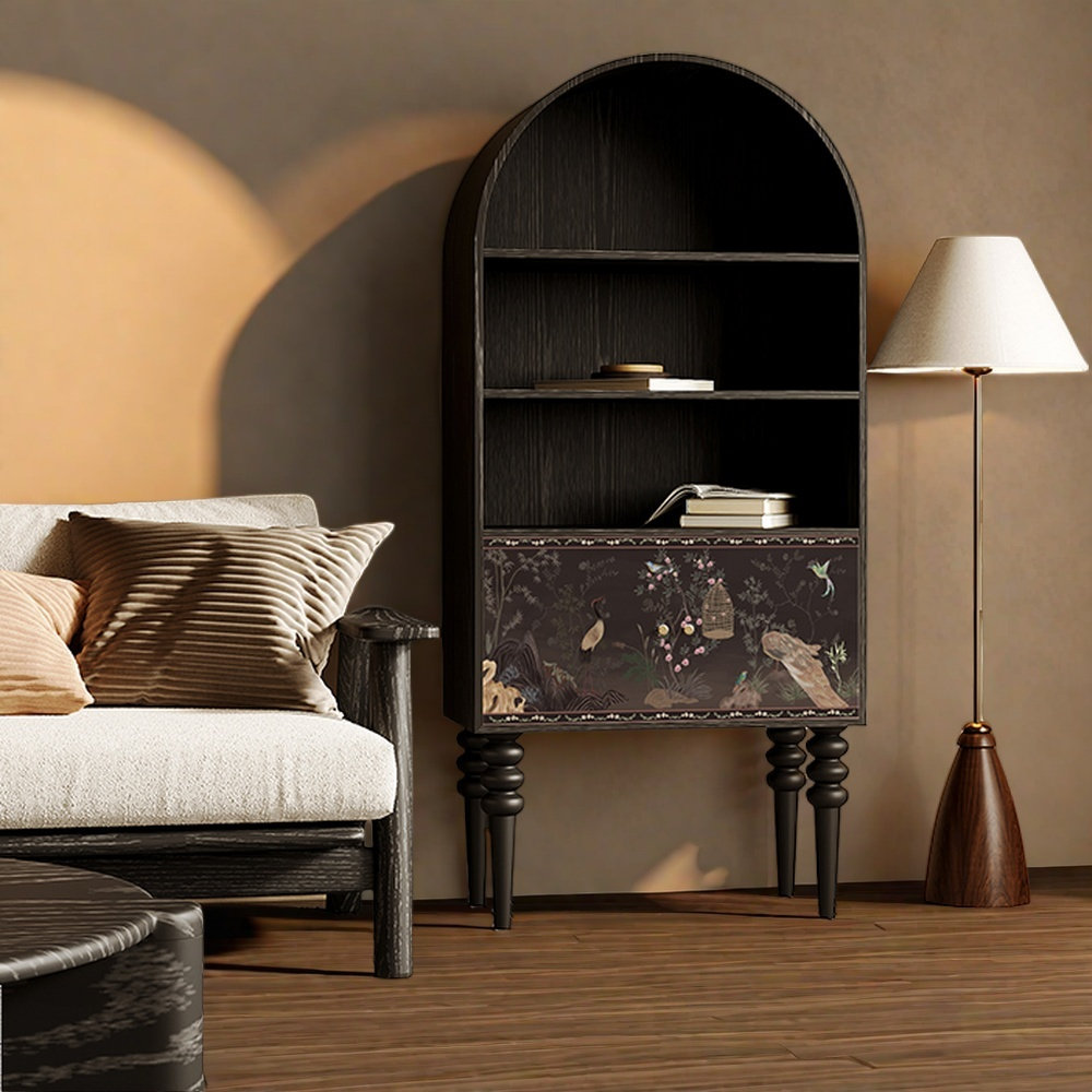 Kaoloupin Medieval style bookcase | Wayfair