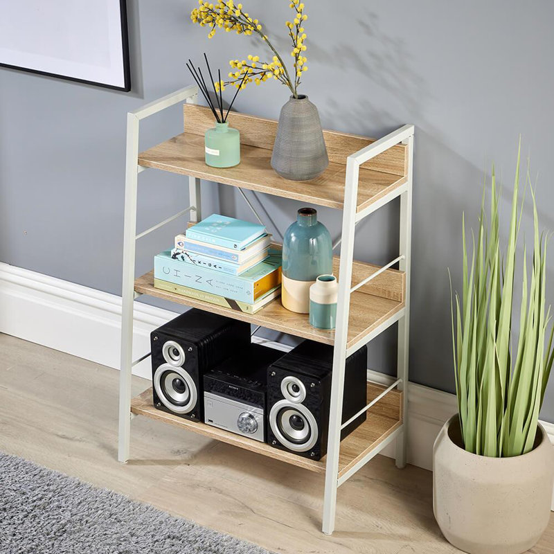 Borough Wharf Urban Low Ladder Bookcase | Wayfair.co.uk