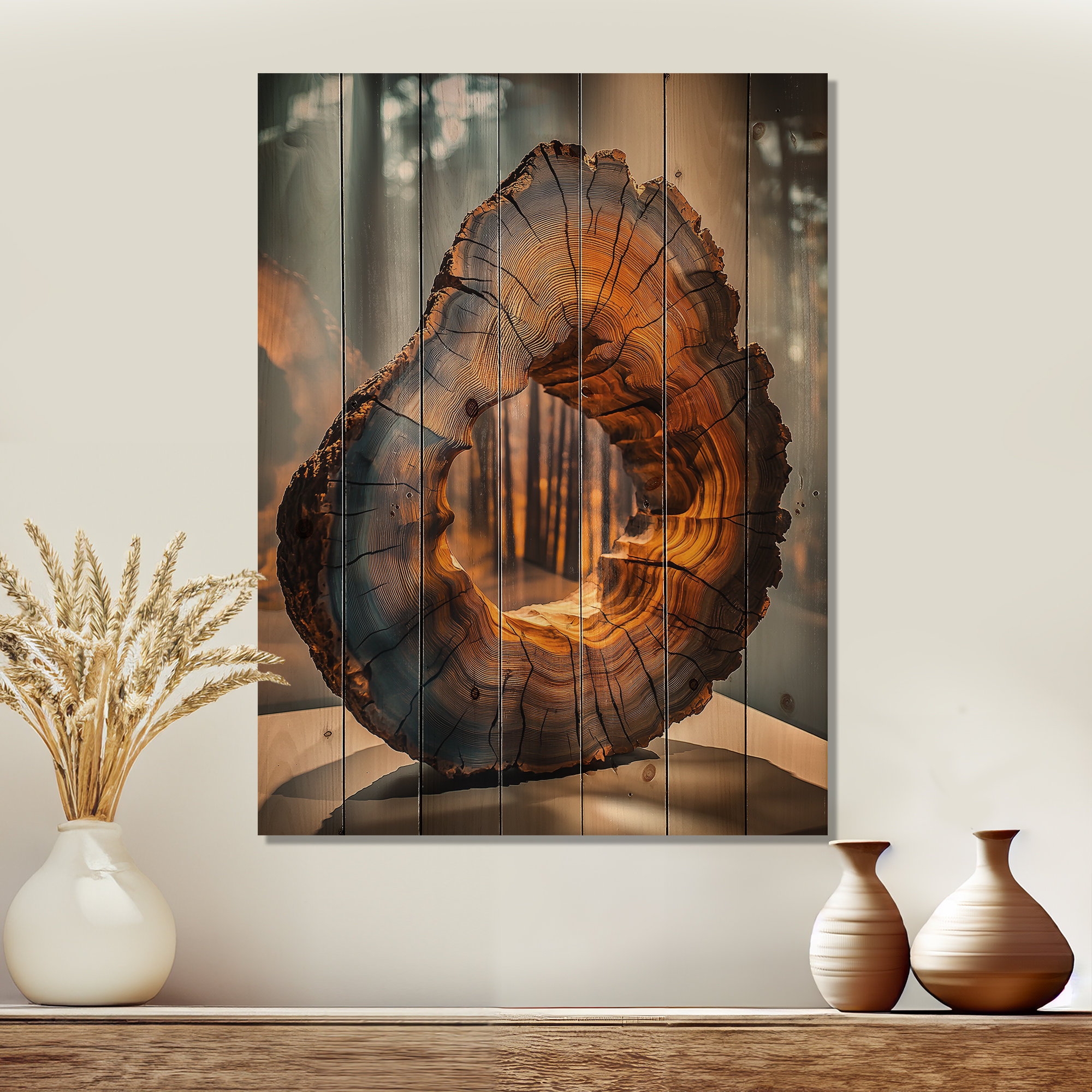 Ophelia & Co. Amber Wood Slide Ripples Through The Woods II - Forest ...