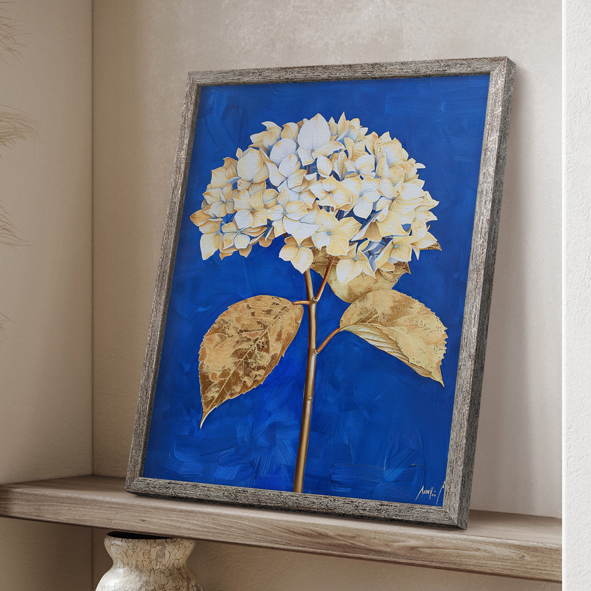 Lark Manor™ FLORAL Series XCIII Framed Print - Solid Wood | Wayfair