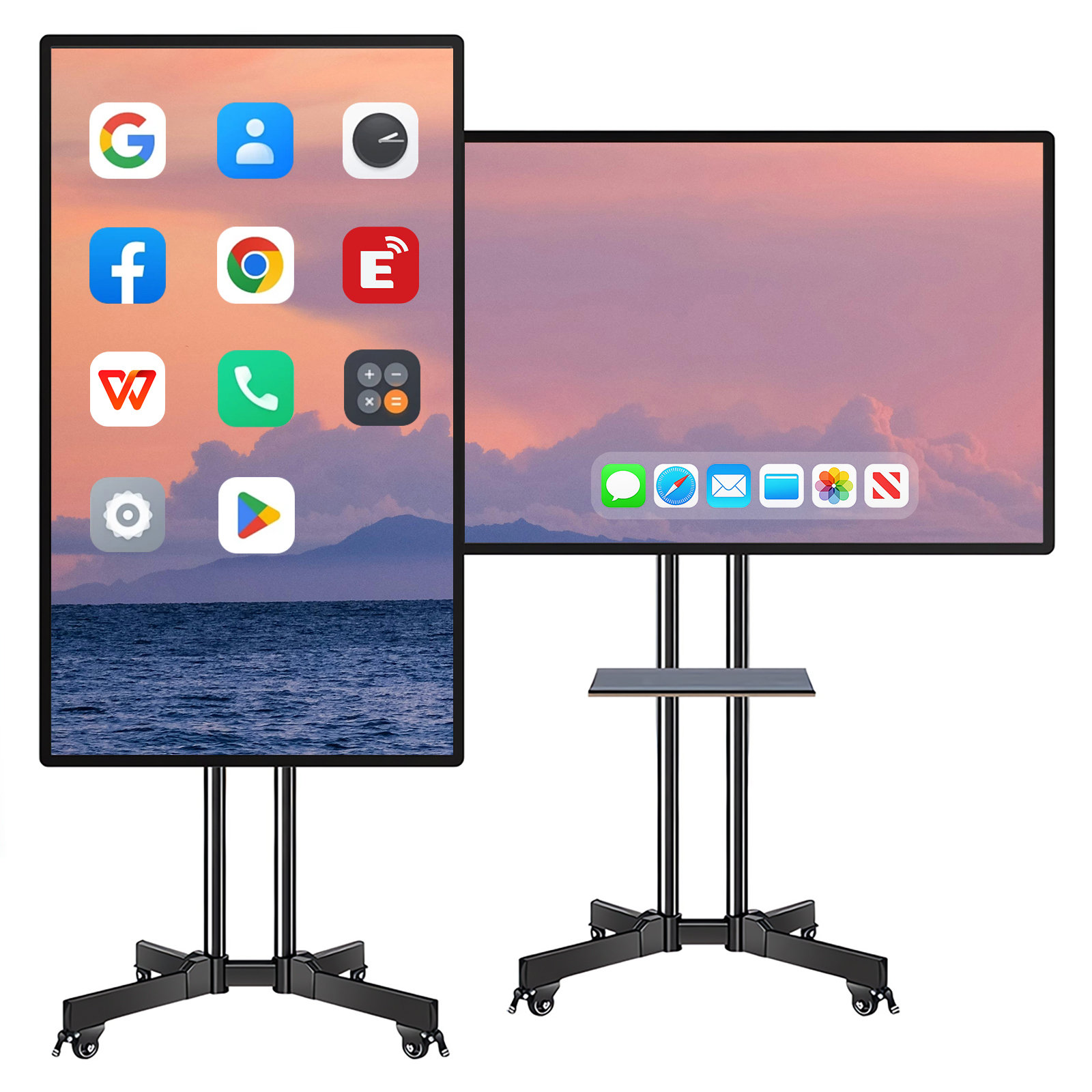 JYXCN Smart Board 49" 1080p, Digital Whiteboard Multi Touch Screen ...