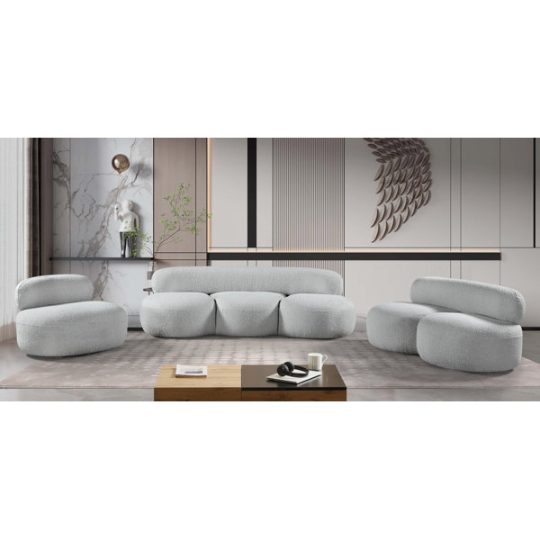 Wrought Studio Venti 3 - Piece Living Room Set & Reviews | Wayfair