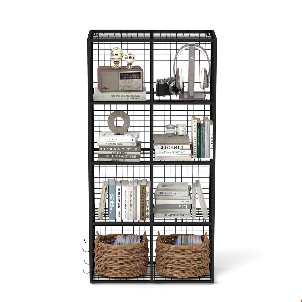 Rebrilliant 8 Cube Metal Storage Organizer | Wayfair