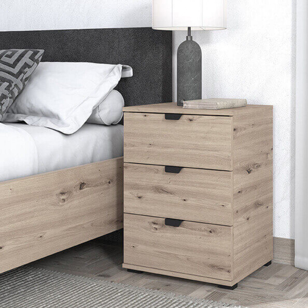 17 Stories Nirja Bilaminate Chipboard Bedside Table | Wayfair.co.uk