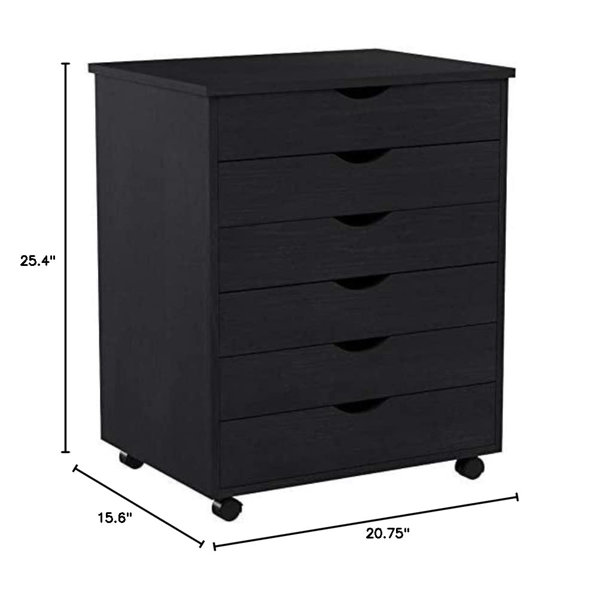Wildon Home® Denira 6 Drawer Storage Drawer | Wayfair