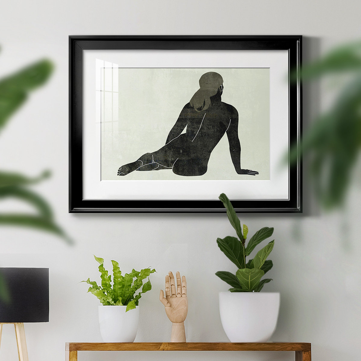Red Barrel Studio Folded Figure I - Picture Frame Print - Wayfair Canada