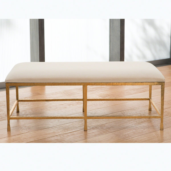 Studio A Home Quad Pod Bench w/Muslin Cushion | Perigold