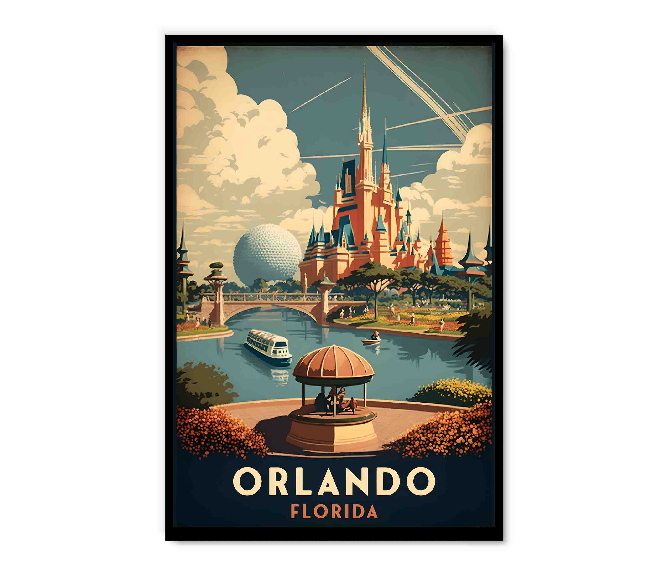 Trinx Disney World, Orlando, Acrylic Hanging Wall Decor - Wayfair Canada