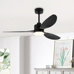Black Ceiling Fans You'll Love | Wayfair