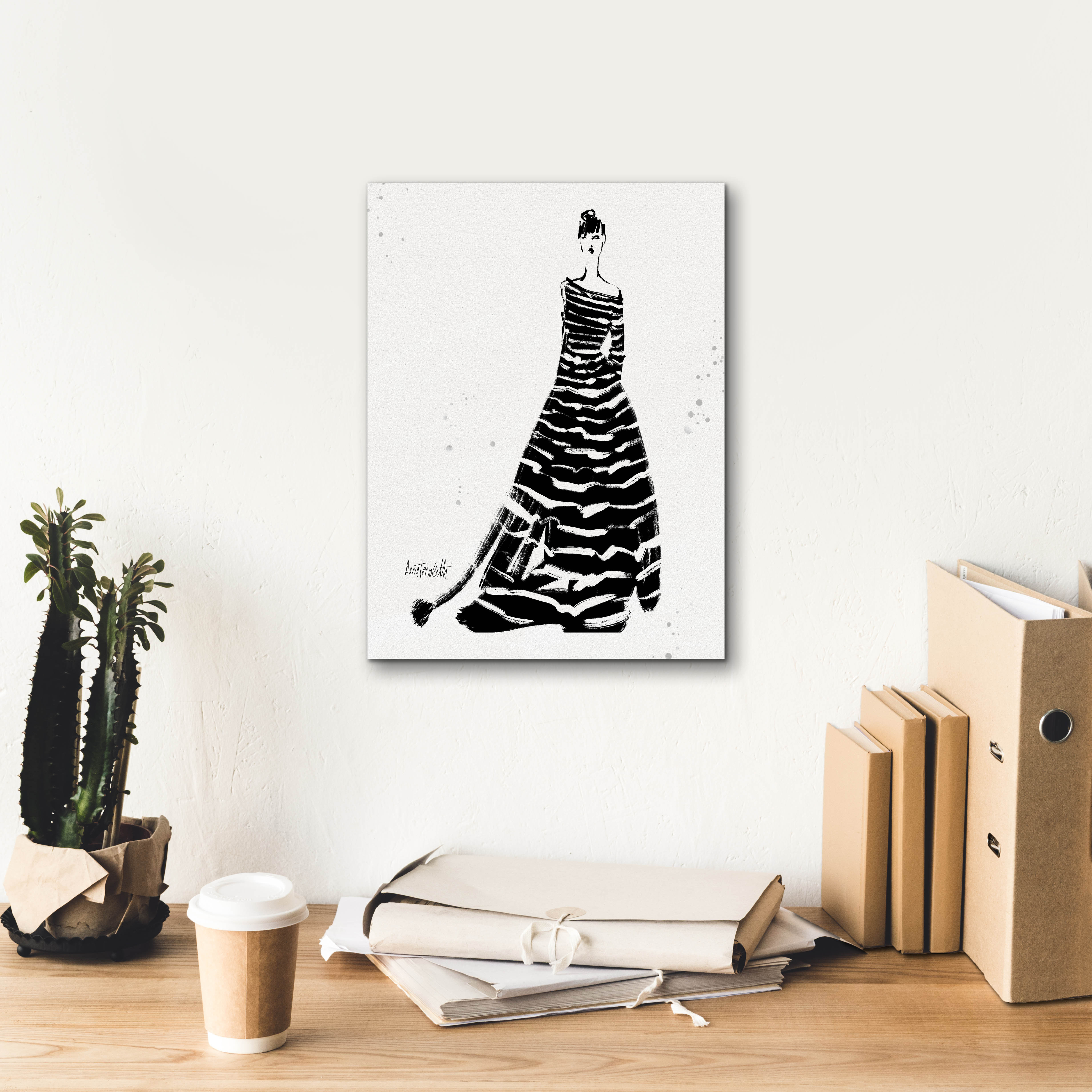 Winston Porter 'Style Sketches 2' by Anne Tavoletti Canvas Wall Art ...