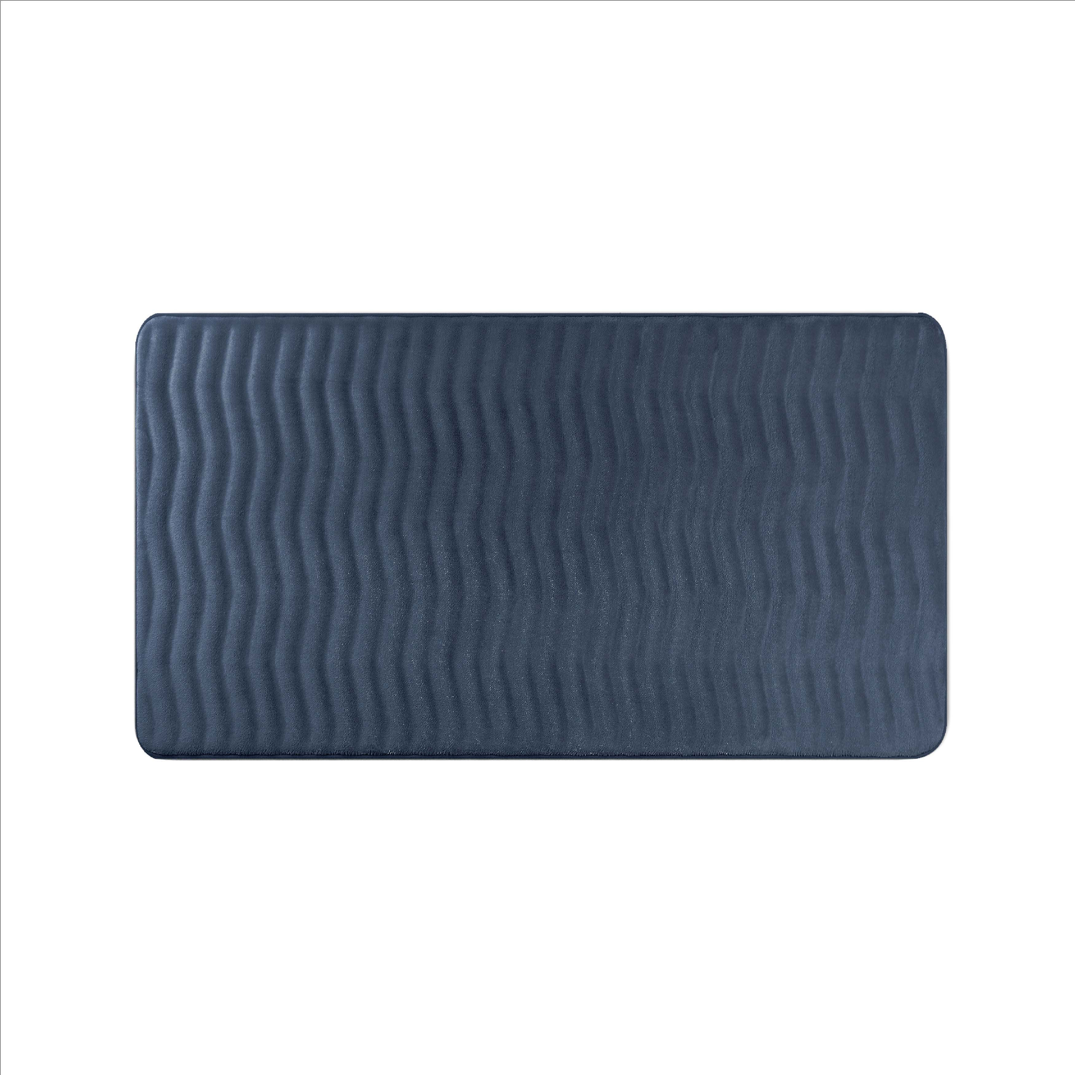 Ebern Designs Behnke Micro Plush Rectangle Memory Foam Non-Slip Bath ...