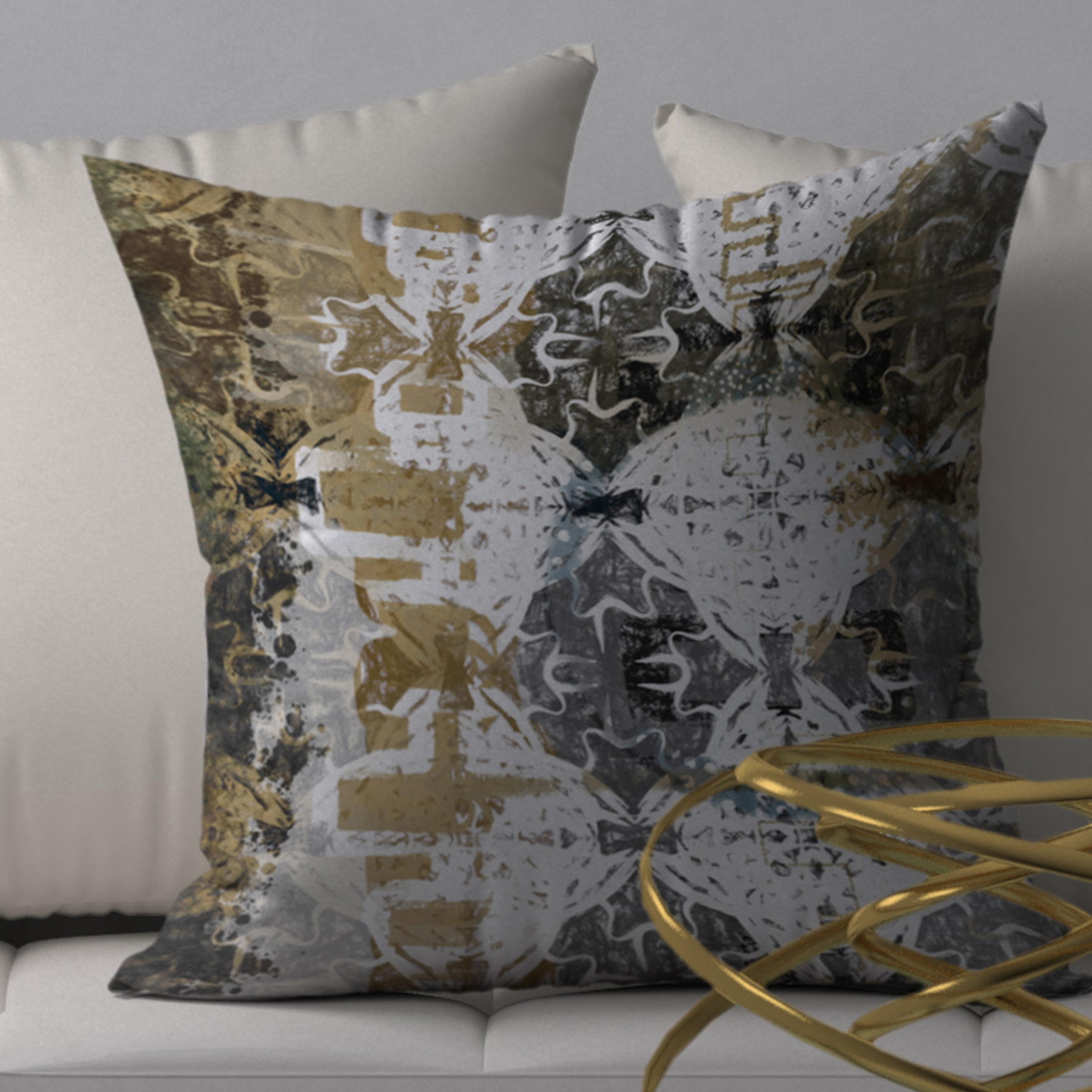 LeRoi Products Tasty Courteous Square Pillow Cover & Insert | Wayfair