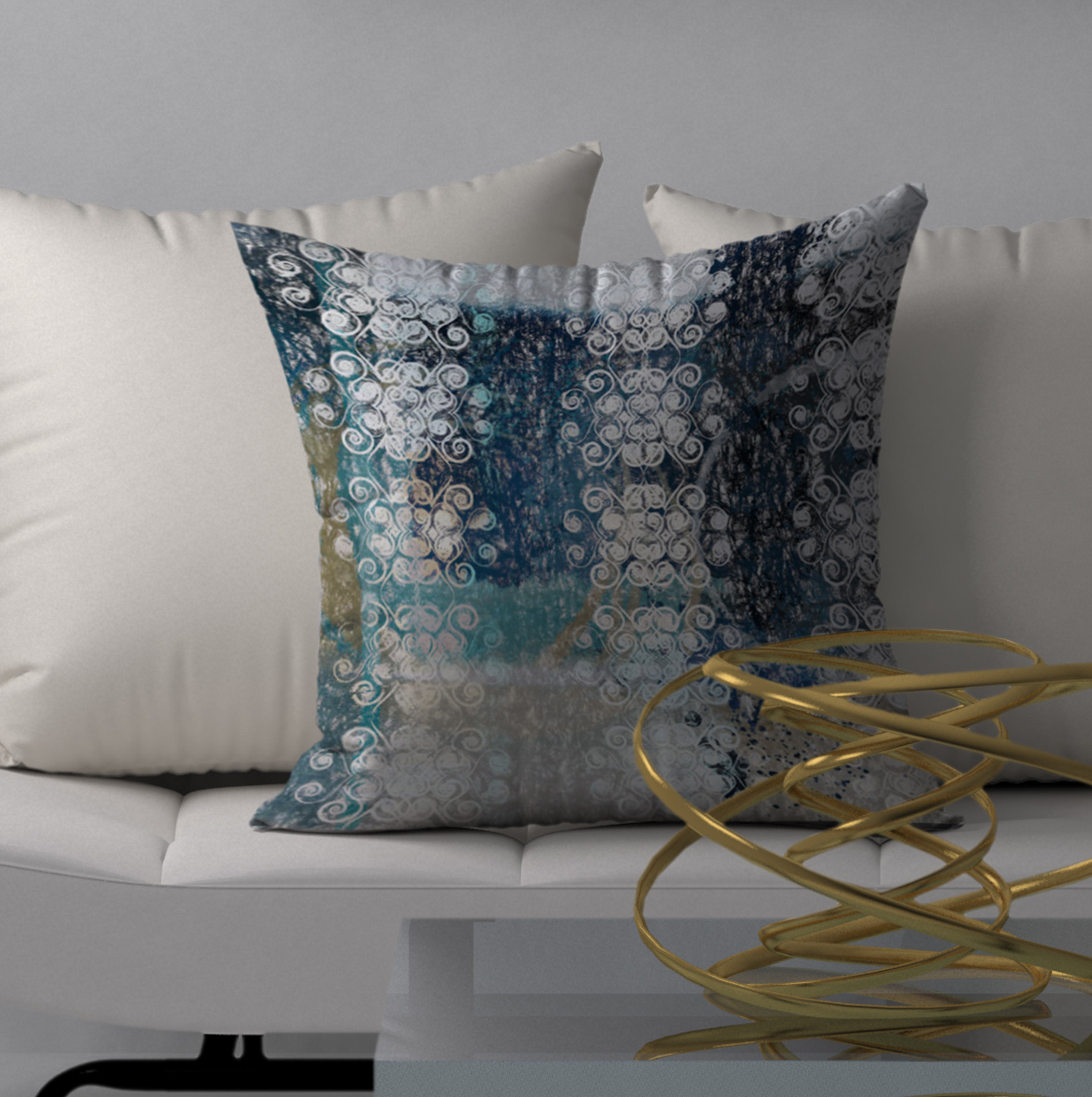 LeRoi Products Power Glorious Square Pillow Cover & Insert | Wayfair