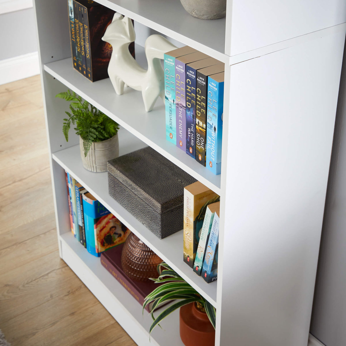17 Stories Sarahya Deep 6 Shelf Bookcase Storage Unit | Wayfair.co.uk