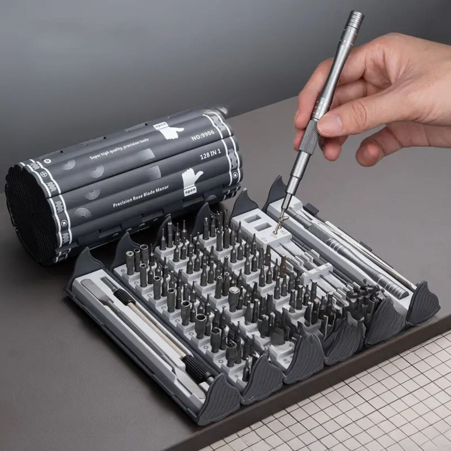 Wrought Studio™ 128 In 1 Electronics Precision Screwdriver Set | Wayfair