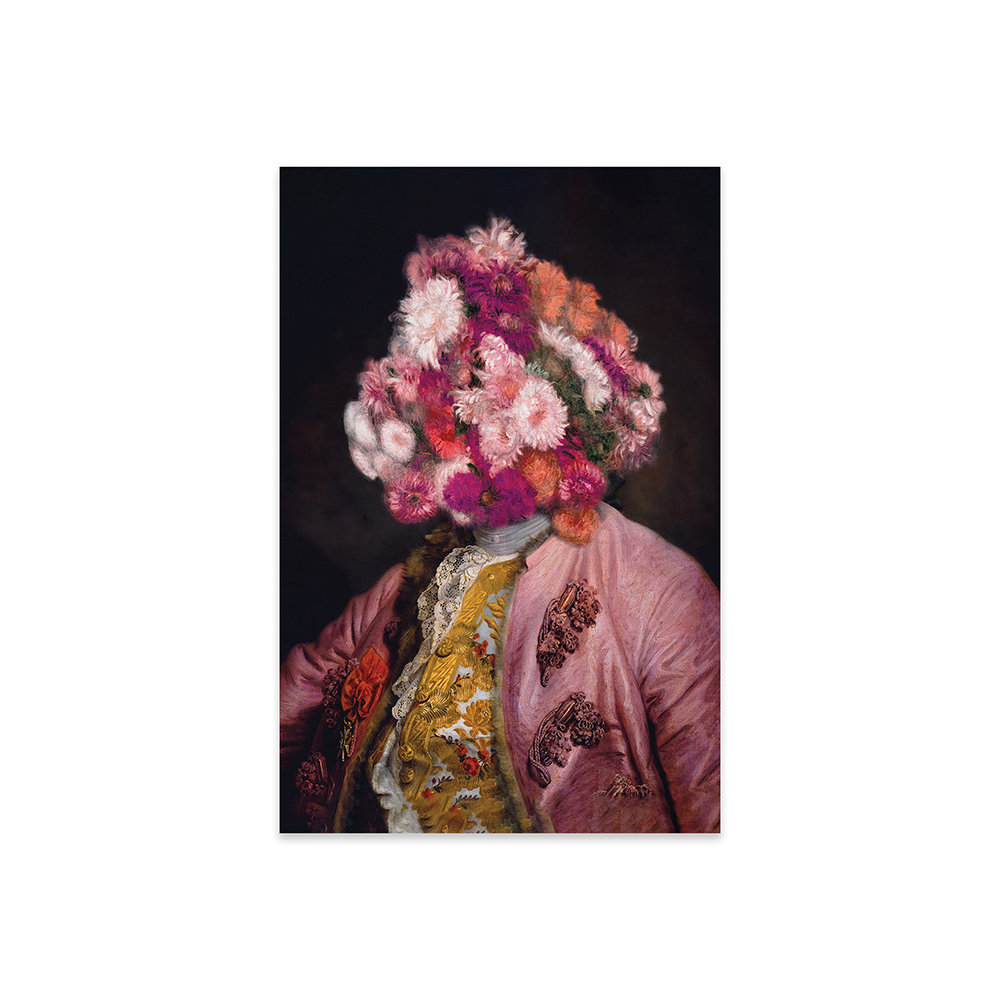 Trinx Flower-Headed Noble Portrait Print On Acrylic Glass - Wayfair Canada