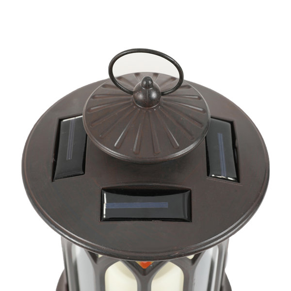 Luxen Home Round Plastic Lantern & Reviews | Wayfair