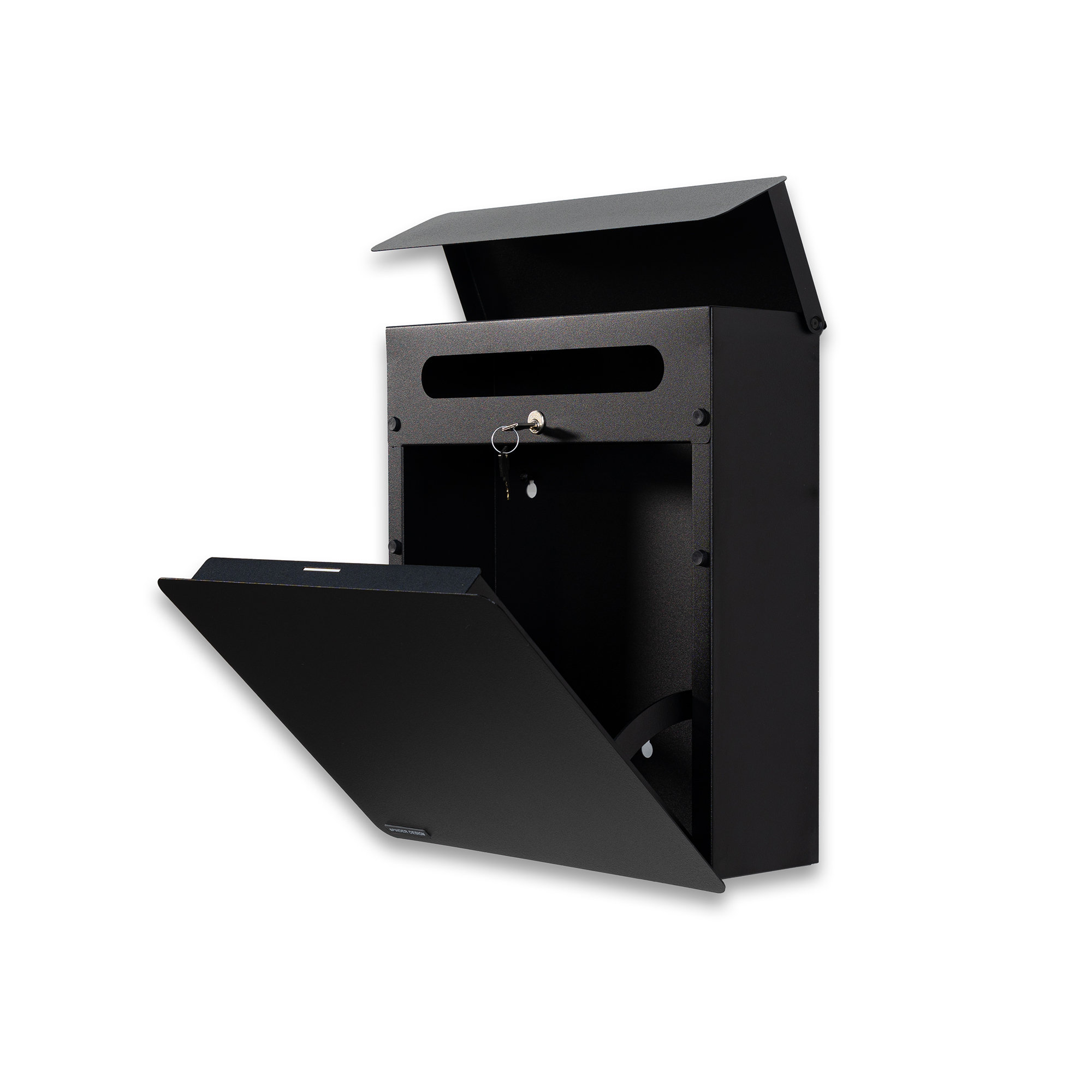 Inbox Zero Steel Drop Box | Wayfair.co.uk