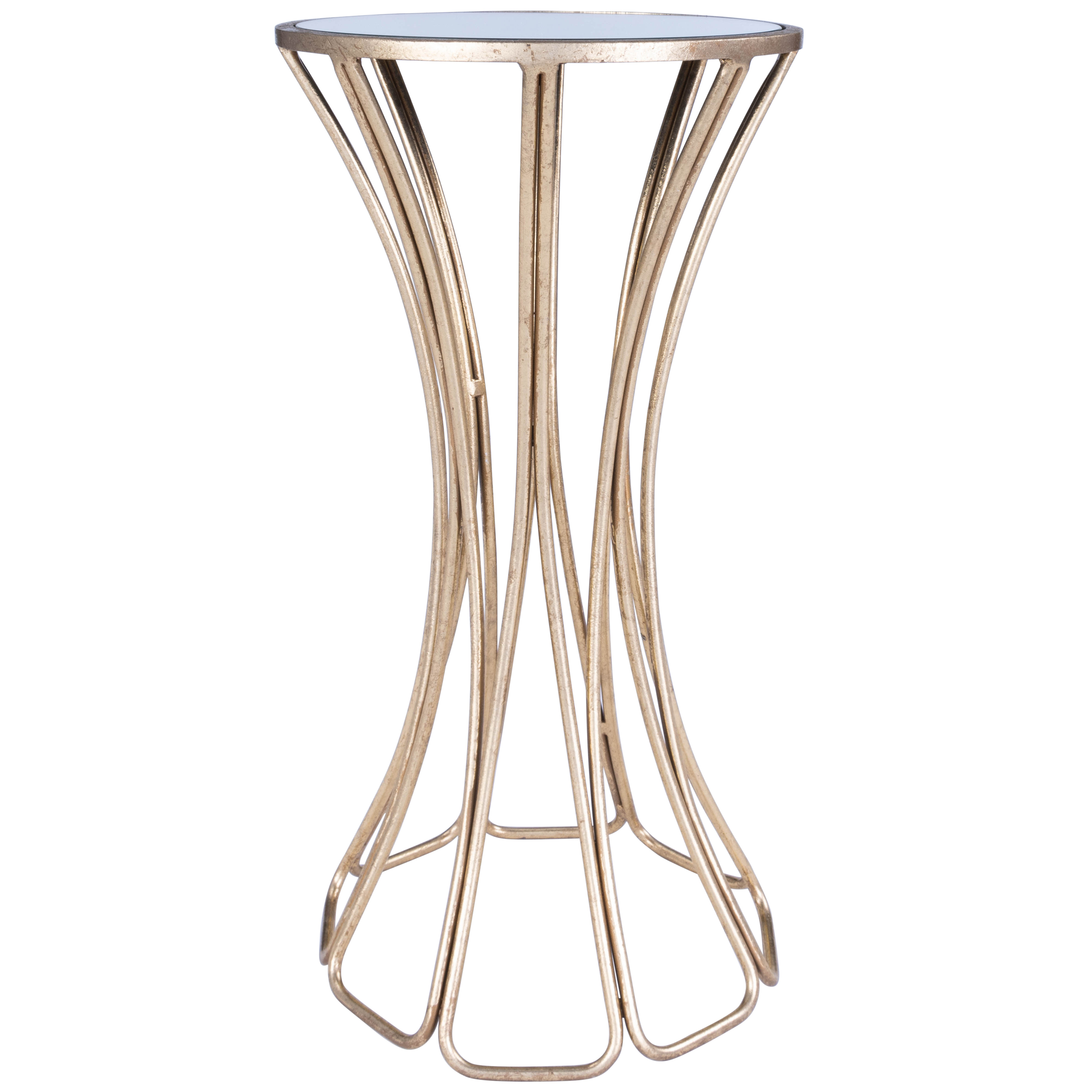 Butler Faruh Metal & Mirrored Side Table & Reviews | Perigold