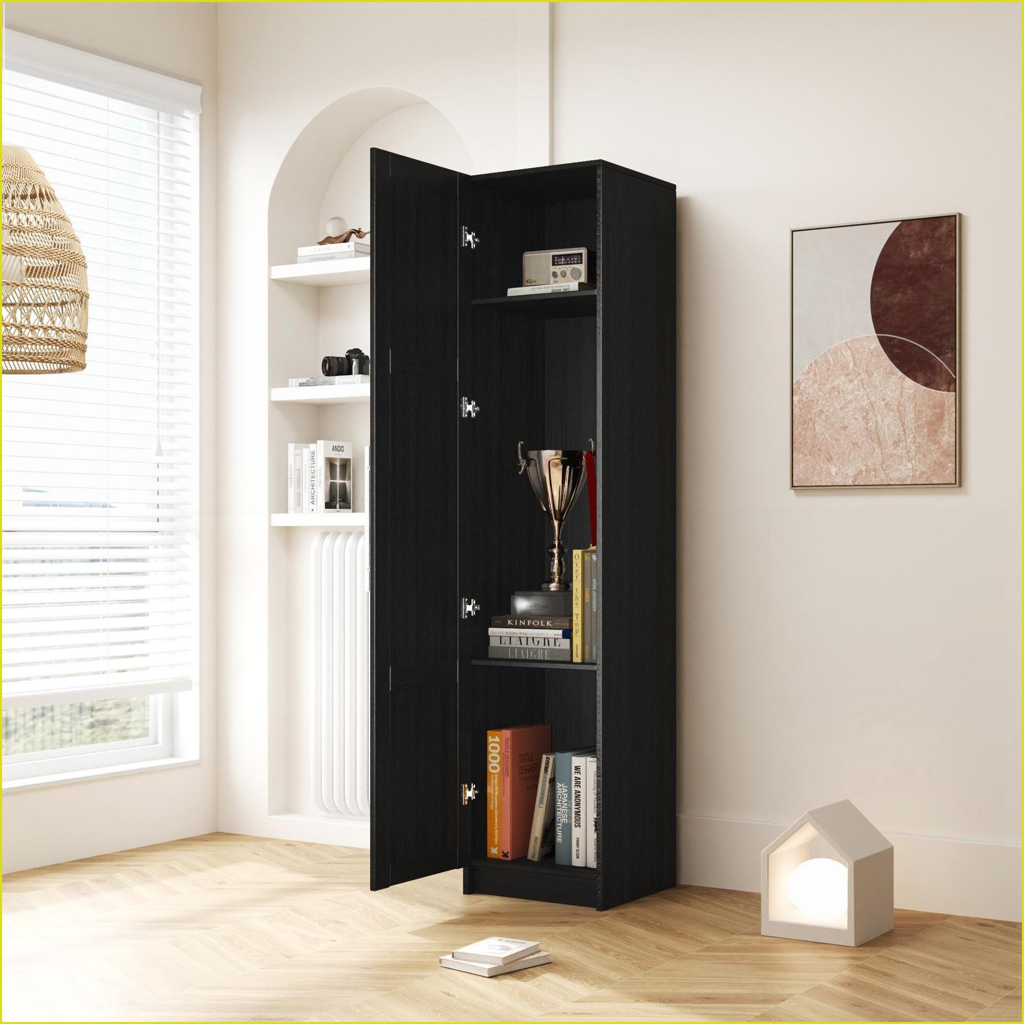 Latitude Run® Cabinets, Stackable Wall Mounted Storage with Movable ...