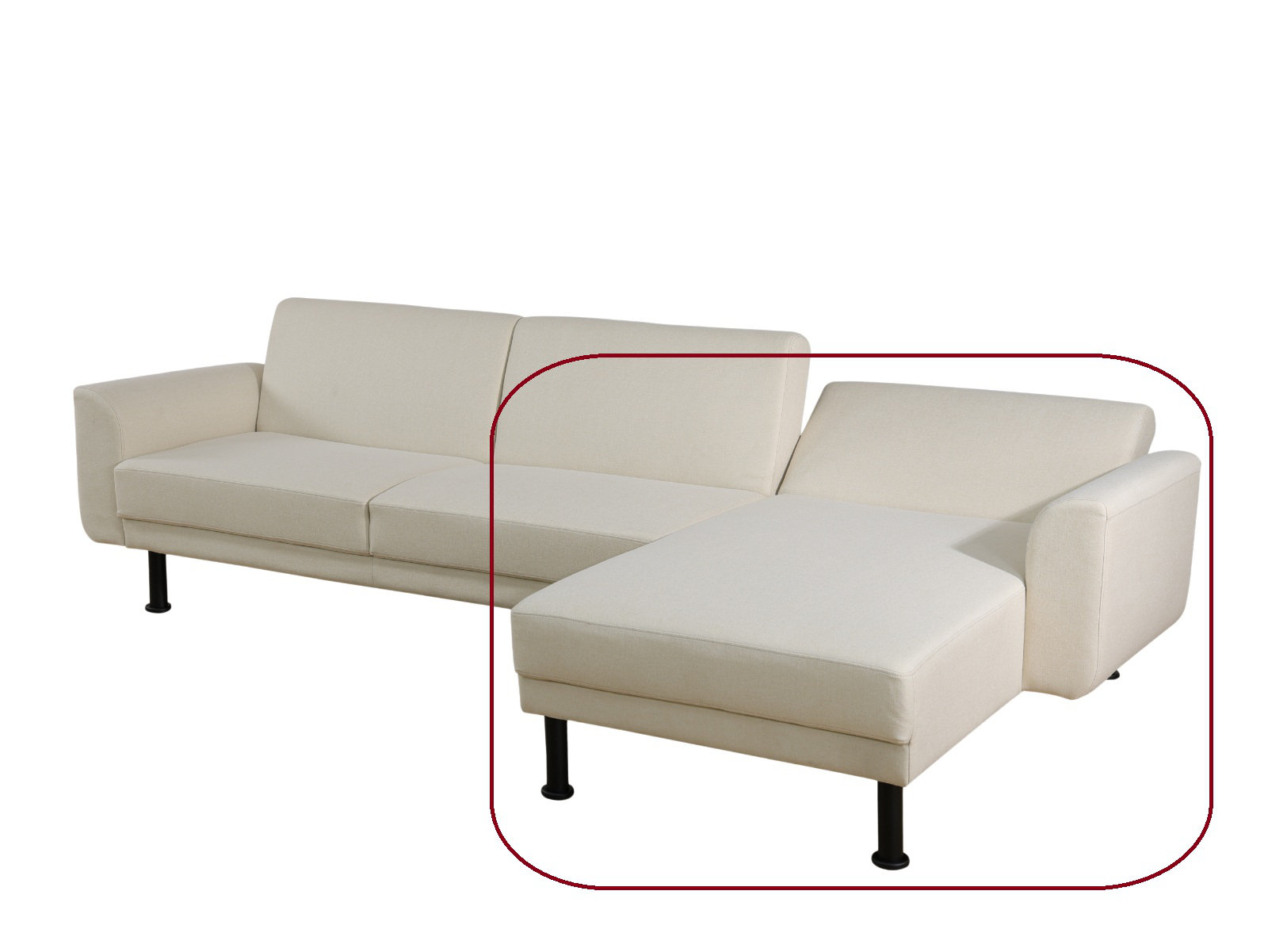 Ebern Designs 39.5'' Linen Sleeper Futon Chaise - Wayfair Canada