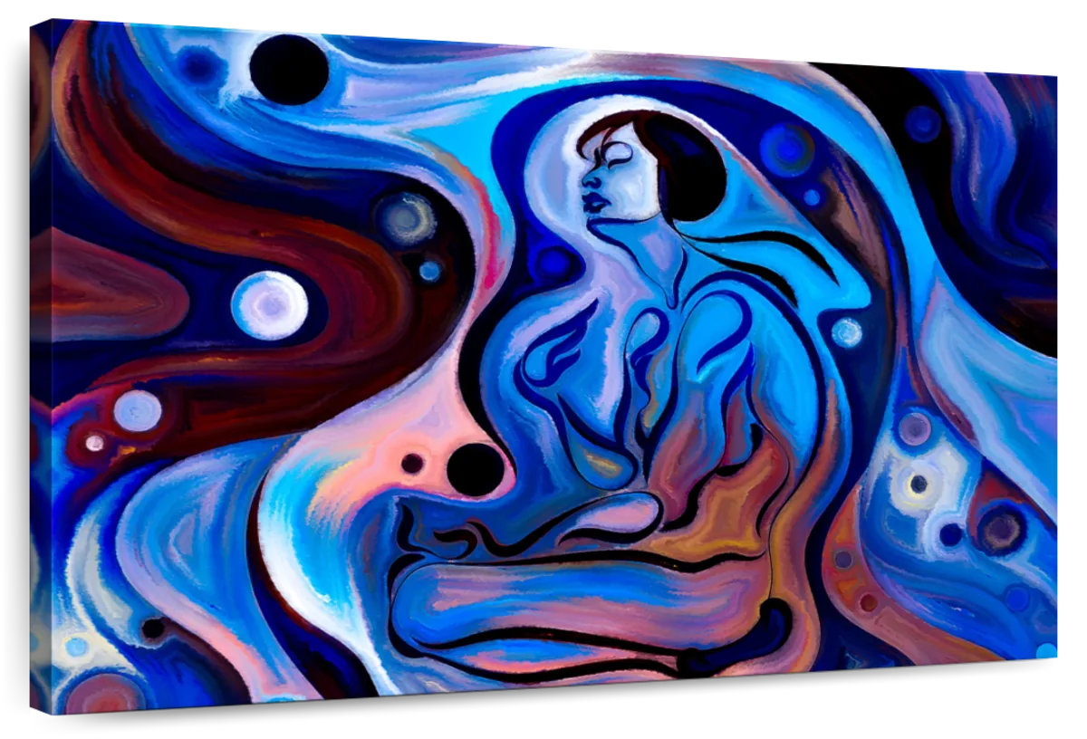 Wade Logan® Avery Woman Abstract | Wayfair