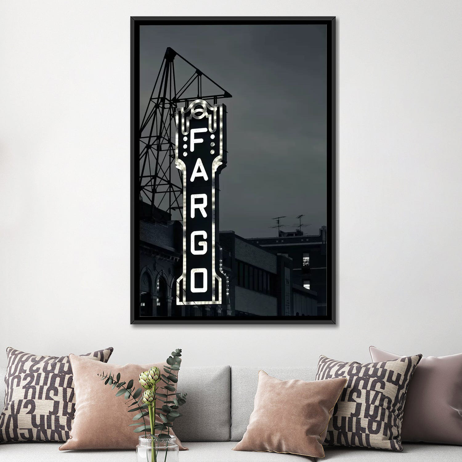 East Urban Home Neon Sign Fargo Theatre by Walter Bibikow - Photograph ...