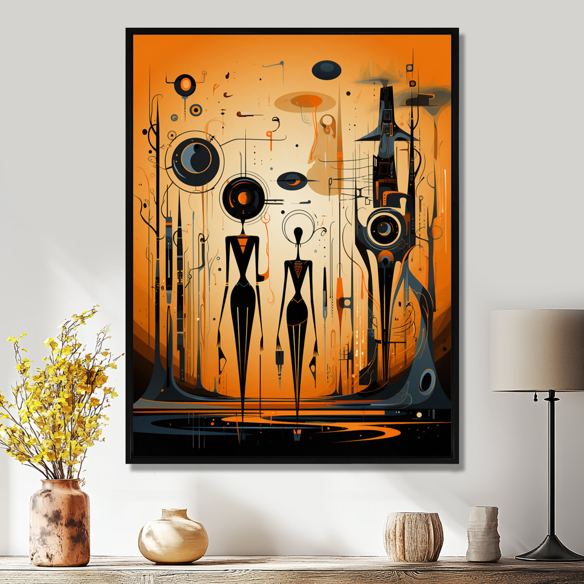 Bungalow Rose Contemporary Sub-Saharan Creatures - African Wall Art ...