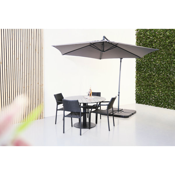 Dakota Fields Beonica Round 4 - Person 113cm Long Dining Set | Wayfair.ie