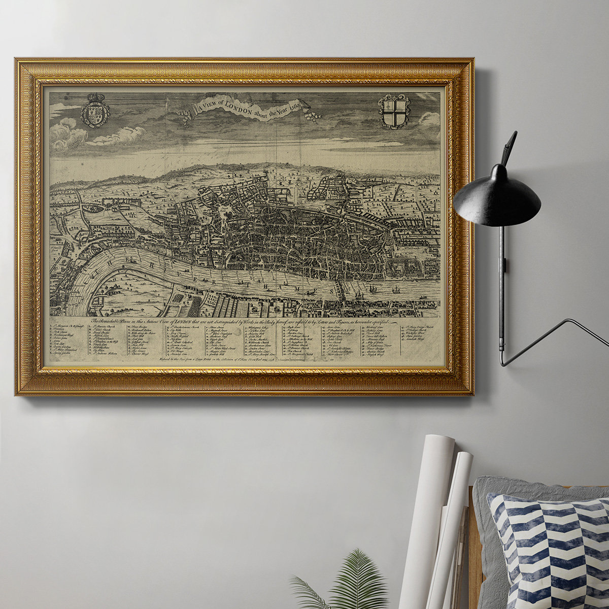 Red Barrel Studio® Vision Studio - Picture Frame Graphic Art on Canvas ...