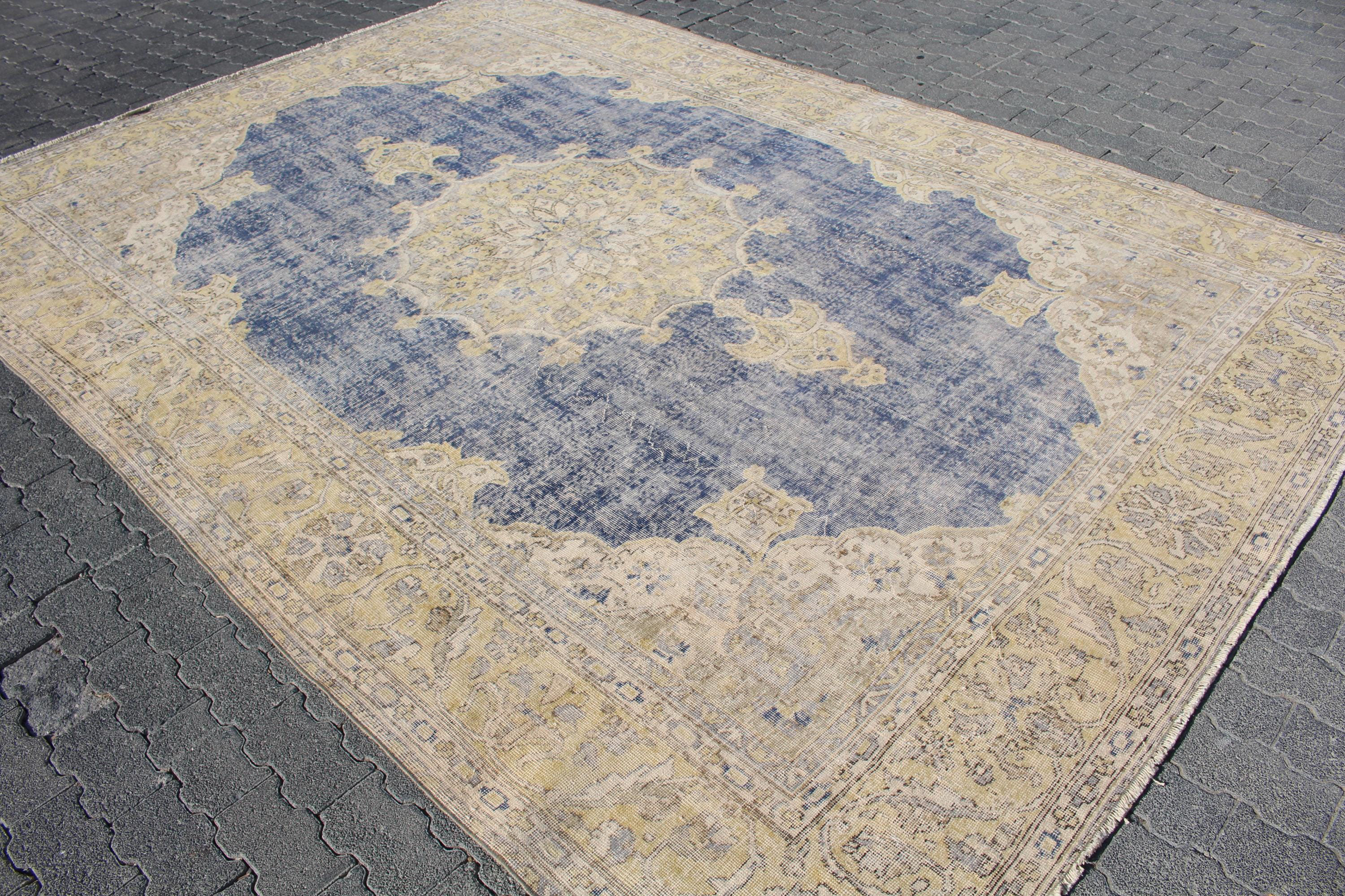 kayra export Vintage Turkish Medallion Design Rug in Vibrant Colors for ...