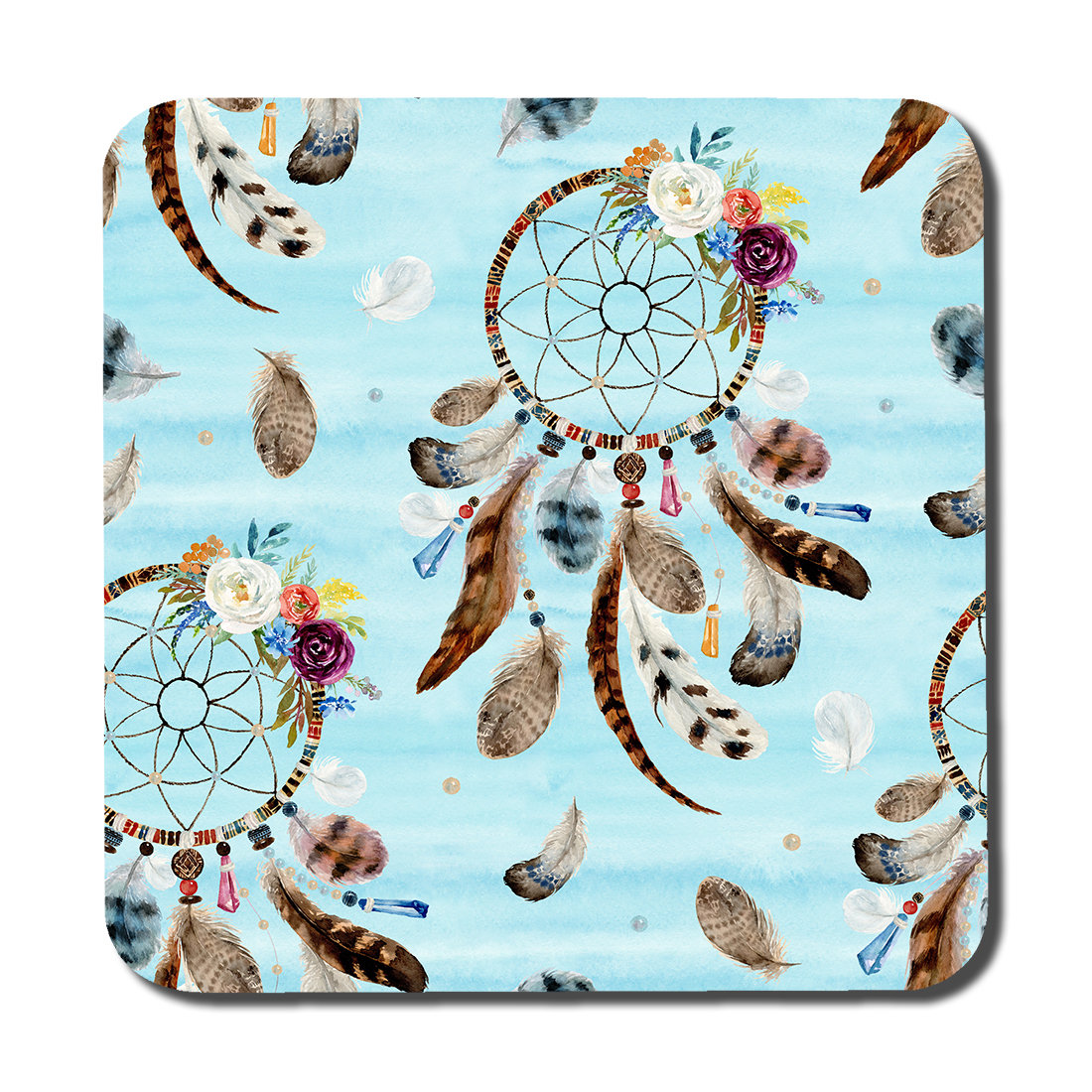 BohoLiving Native American Tribe Decor Coaster | Wayfair.co.uk