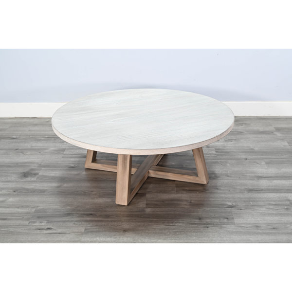 Gracie Oaks Victoire Solid Wood Coffee Table | Wayfair