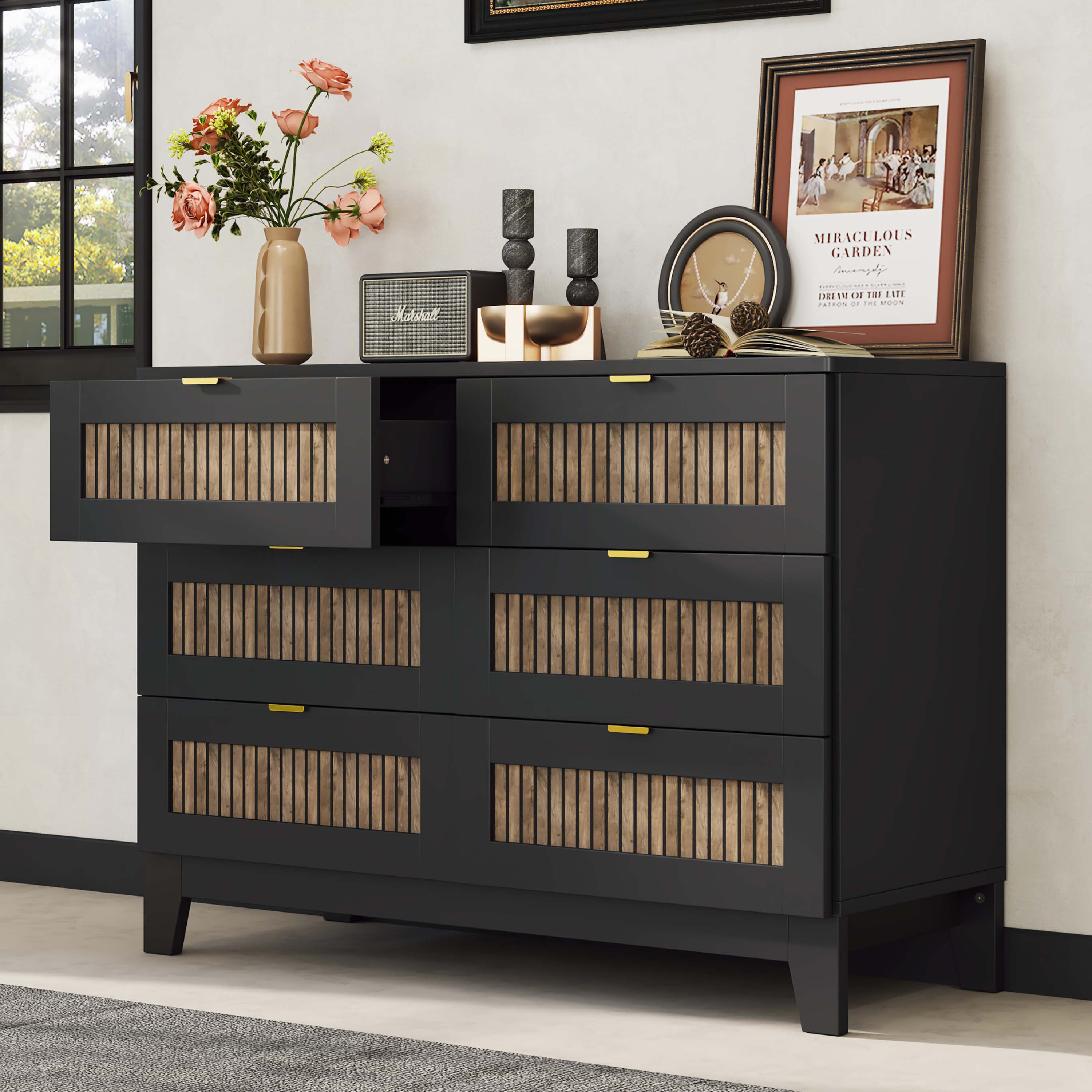 Latitude Run® 6-Drawer Storage Chest | Wayfair
