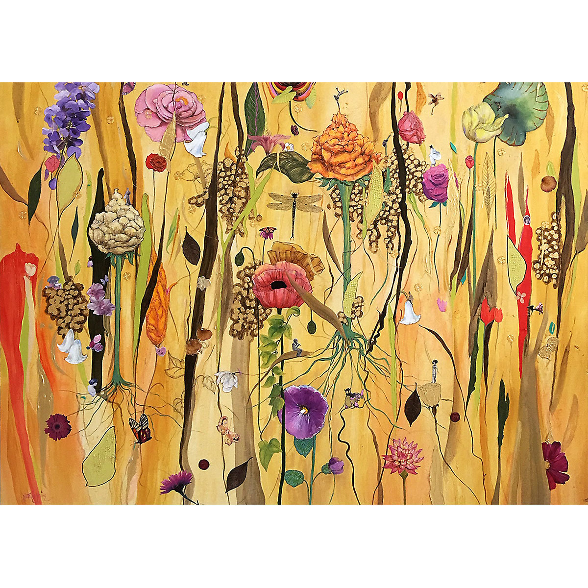 Platinum Art Group Surrender to Spring by Natalie Levine - Unframed ...