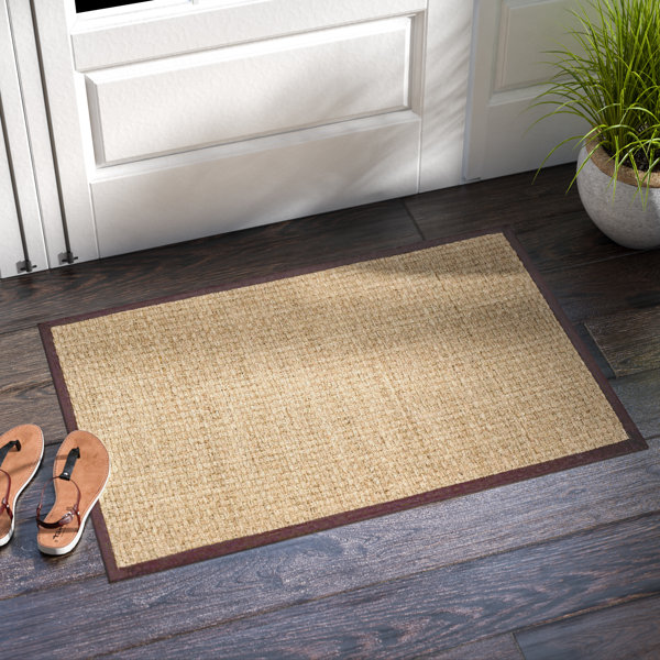 George Oliver Debroh Natural Fiber Seagrass Solid Color Rug & Reviews ...