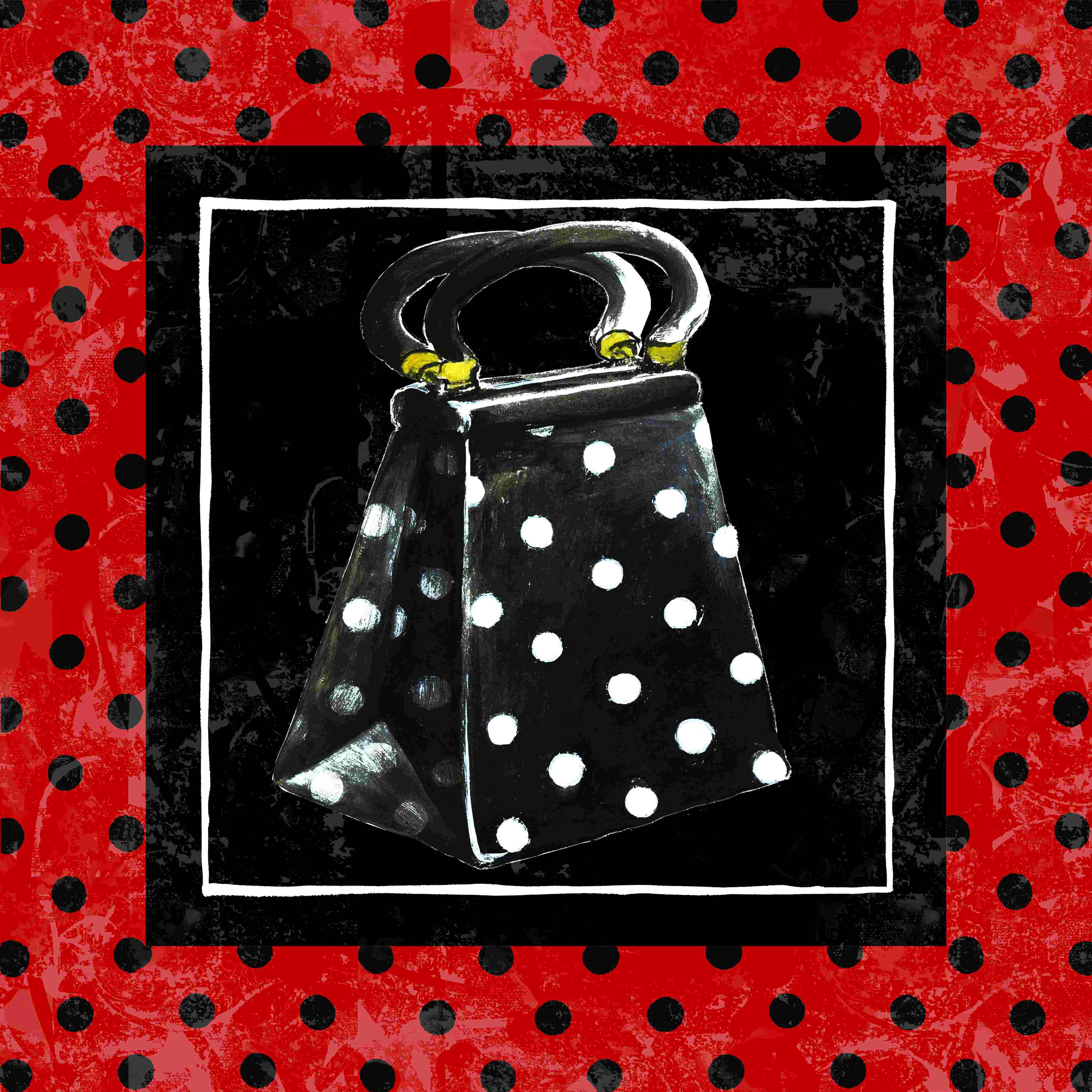 Mercer41 Polka Dot Purse Red 2 - Wayfair Canada