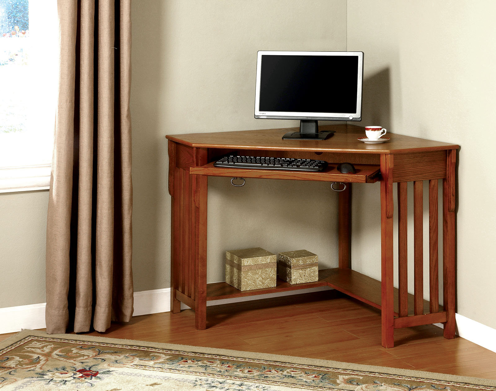 Hokku Designs Roque Corner Desk & Reviews | Wayfair